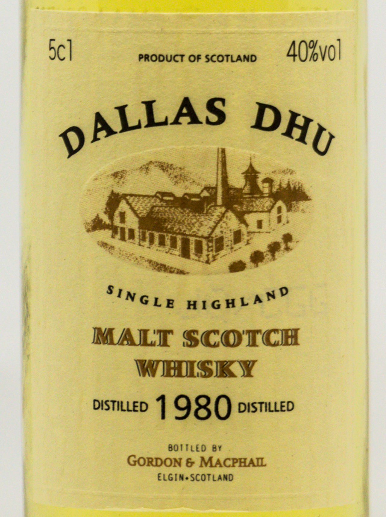 Jahrgangswhisky Dallas Dhu 1980 (grün)