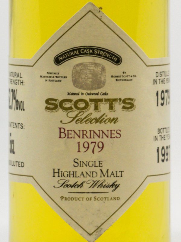 Jahrgangswhisky Benrinnes 1979 (18 Jahre)