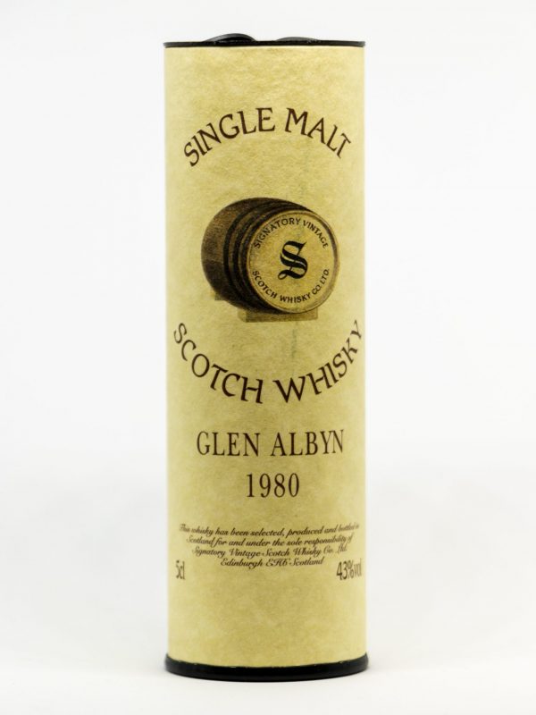 Jahrgangswhisky Glen Albyn 1980